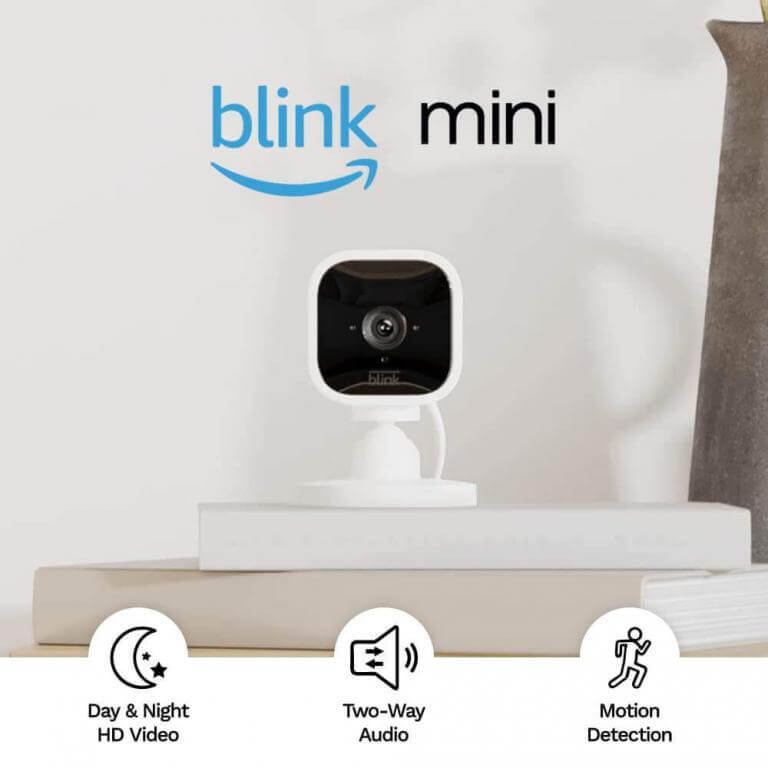 Blink Mini Night Vision Camera: Infrared Night Vision